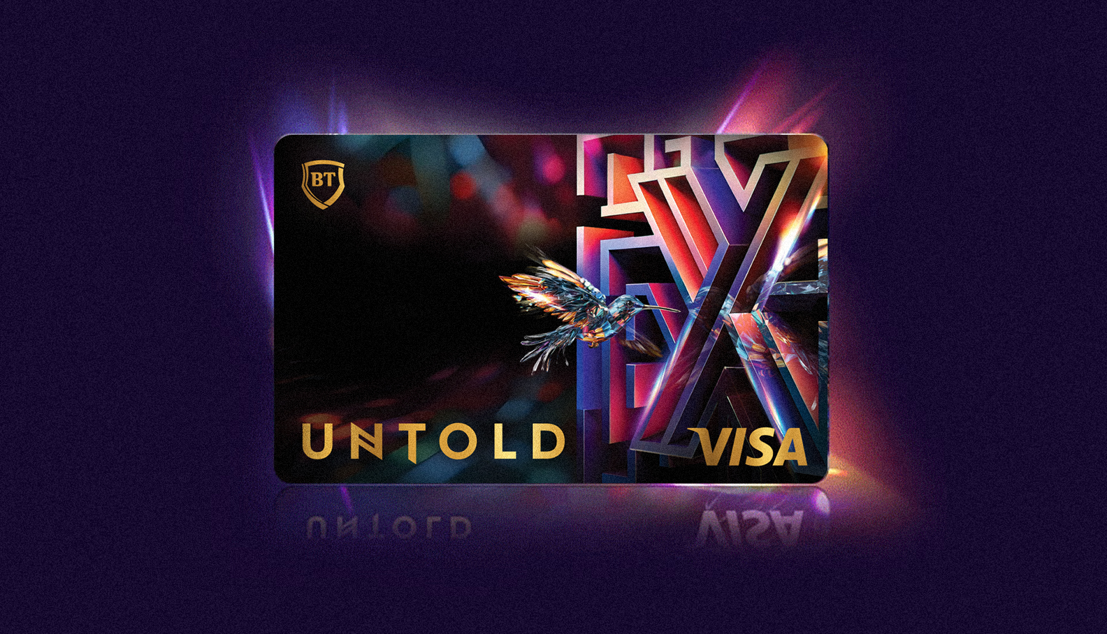 A BT Visa UNTOLD 2025 digitális kártya új dizájnnal és az idei évtől ...